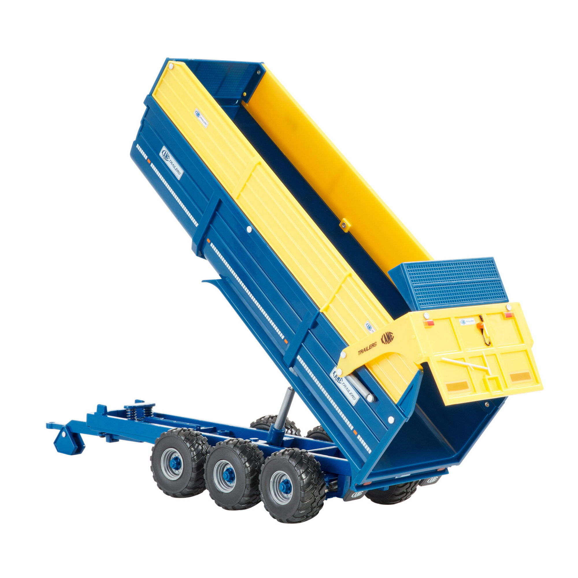Britains Kane Triple-Axle Half Pipe Silage Trailer 43284