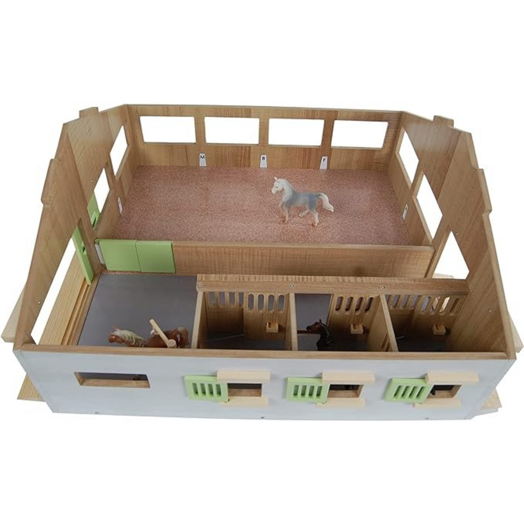 Pink Horse Stable with Riding Hall by Kids Globe 0271