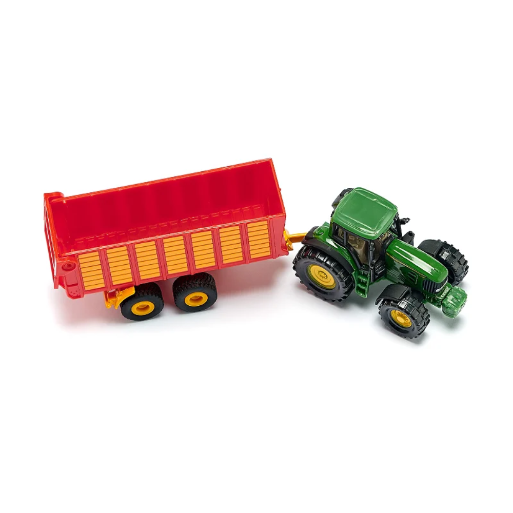 Siku Mini Claas Tractor & Silage Trailer 1650