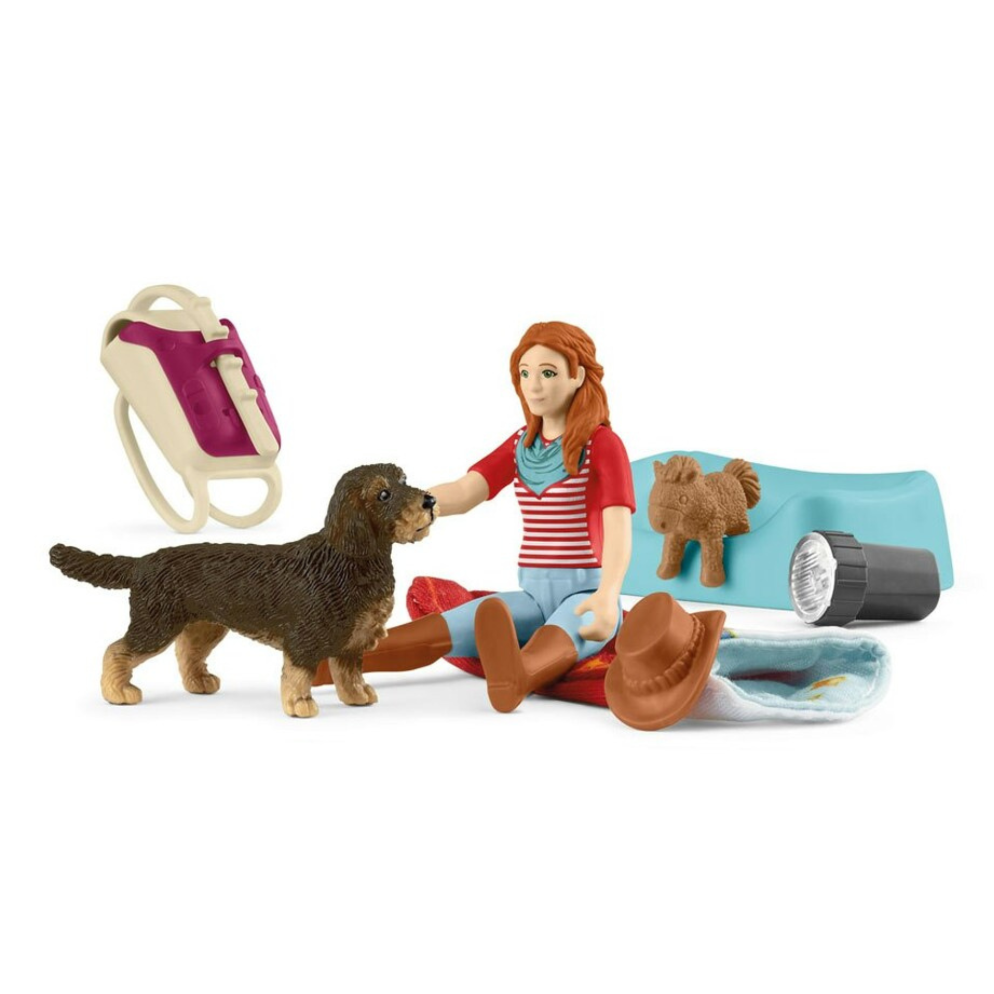 Schleich Horse Club Sleepover with Hannah Toy Playset 42748