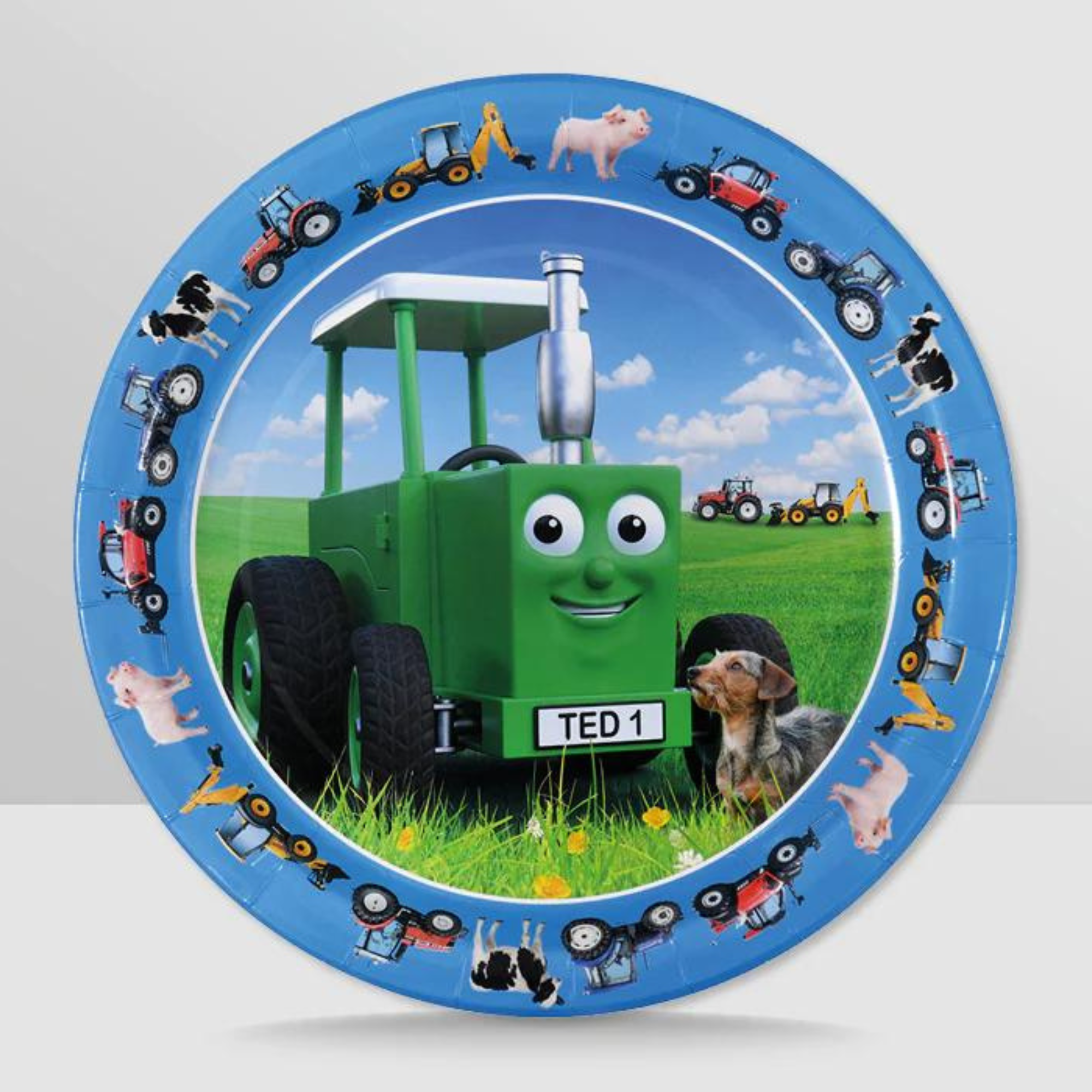 Tractor Ted & Midge Party Plates