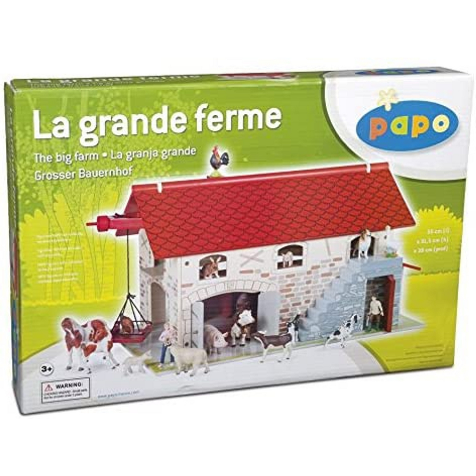 Papo 60101 The Big Farm Wooden Barn