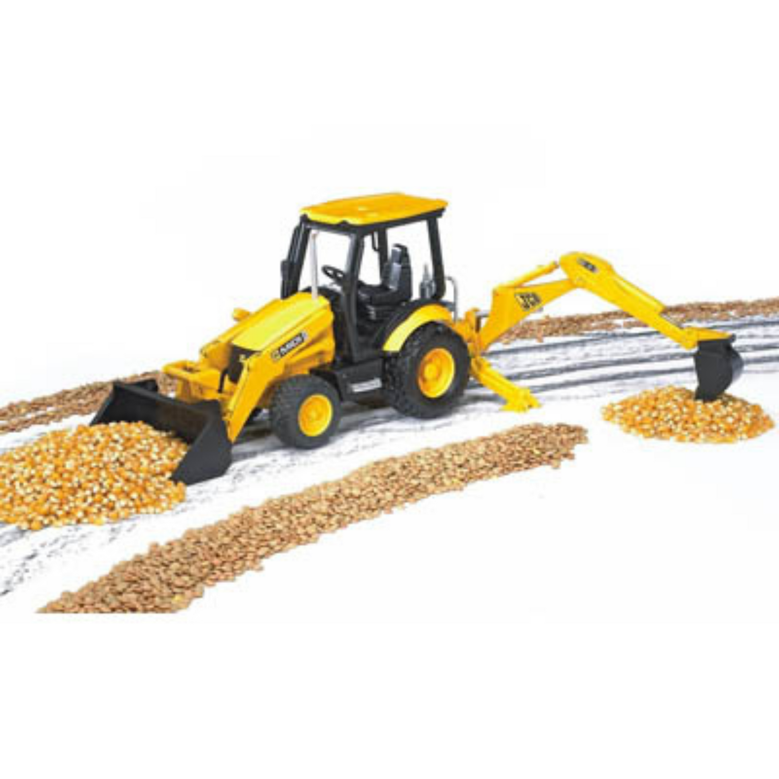 Bruder Toys 02427 JCB Midi Backhoe Loader Model