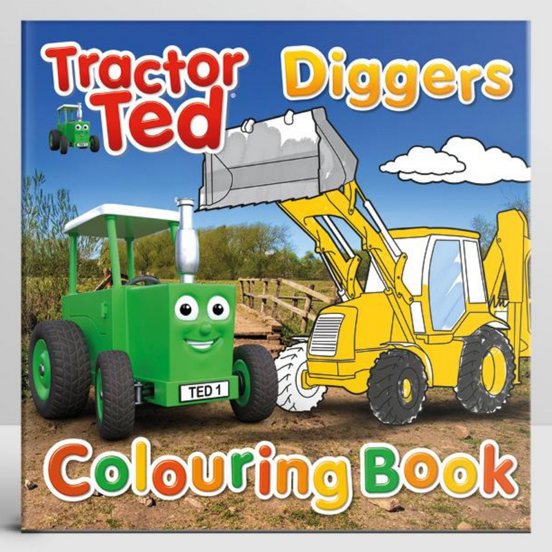 Tractor Ted Digger Colouring Book